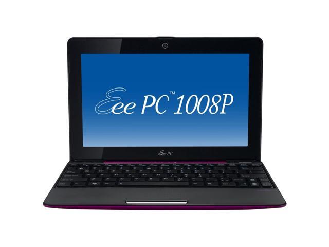 ASUS Eee PC Seashell 1008P-KR-PU37-PI Pink 10.1" WSVGA Netbook - Newegg.com