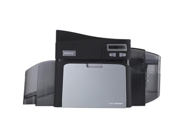 HID 48300 Fargo DTC4000 Dye Sublimation/Thermal Transfer Card Printer ...