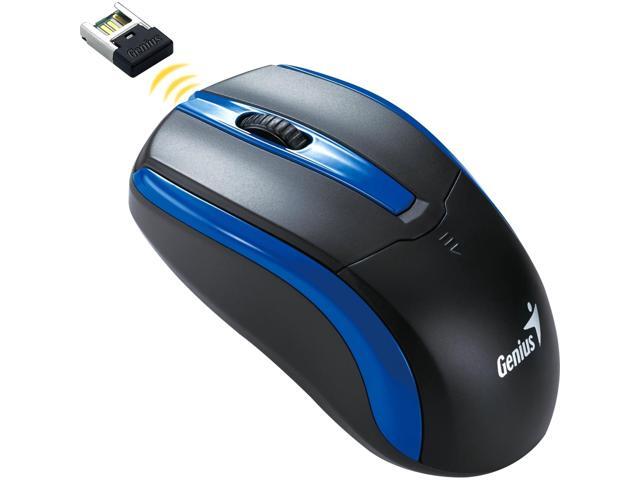 Genius NS-6005 31030100103 Blue RF Wireless Optical Mouse - Newegg.com