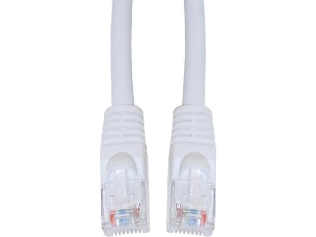 Cable Wholesale Cat5e Ethernet Patch Cable Snag-less Molded Boot 25 ...