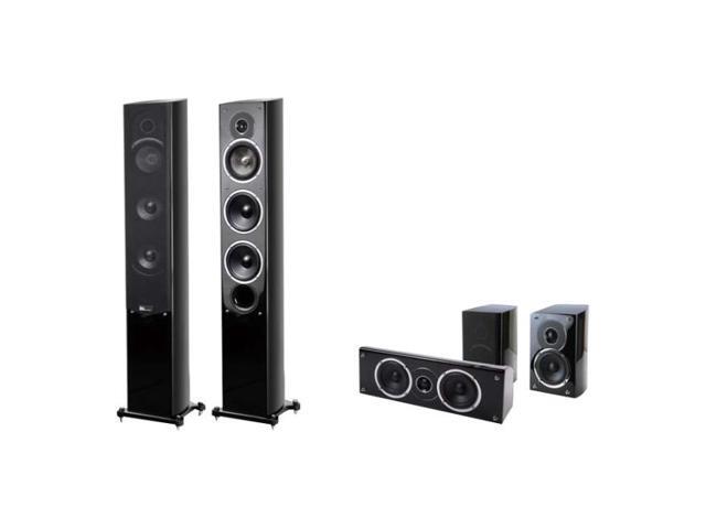 PURE ACOUSTICS NOBLE-IIF 5.25in Noble Ii Series Slim Tower Speakers ...