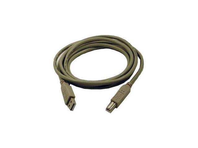 Micro Connectors, 6 feet USB 2.0 Type A to B Cable- Color-White (E07 ...