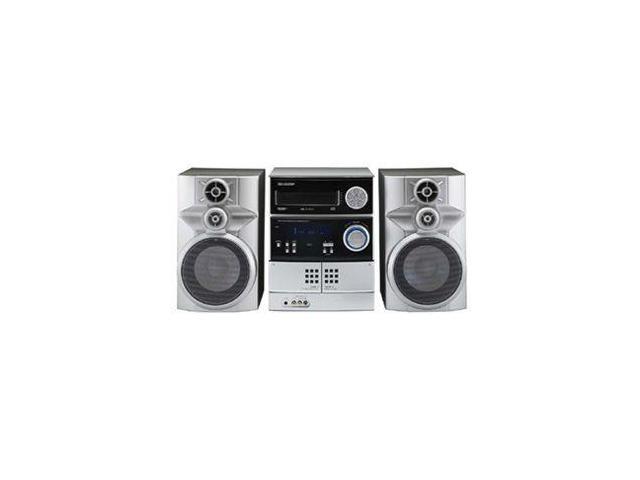 SHARP CD/Cassette/Radio 5-Disc Changer Mini Audio System CDES777 ...