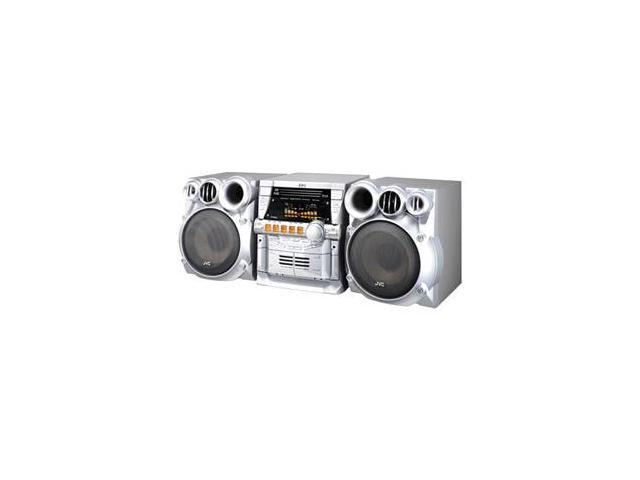 JVC CD/Cassette/MP3/Radio 3-Disc Changer Mini Audio System MX-KB4 ...