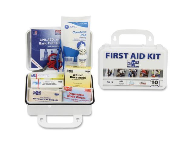 Pac-kit Pac-Kit Safety Eq. 10-person First Aid Kit PKT6410 - Newegg.com