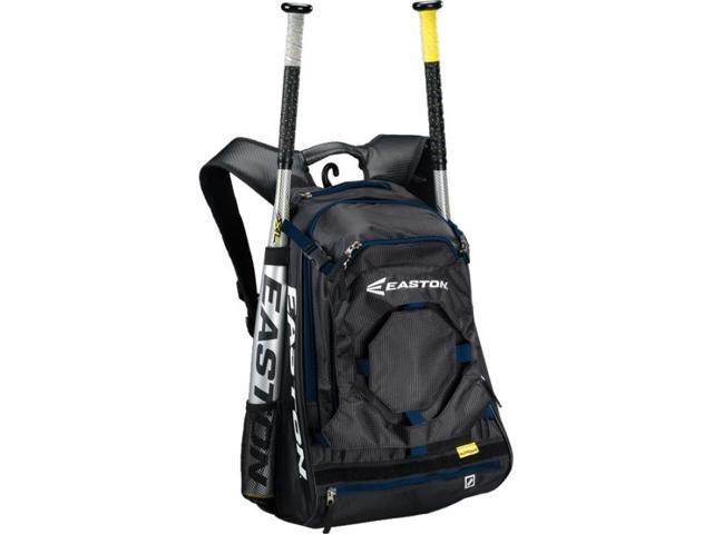 Easton Baseball Walk Off II Carrying Case Backpack Bat Bag (Black ...