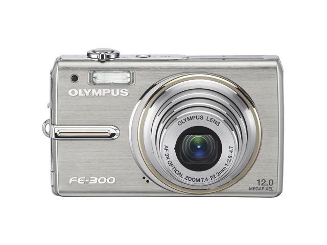 OLYMPUS FE-300 Silver 12.0 MP Digital Camera - Newegg.com