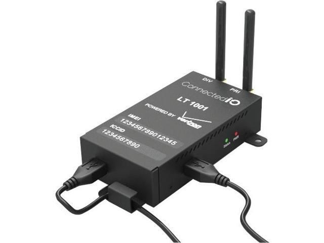 Connected IO LT1000 Cellular Modem/Wireless Router - 4G - LTE(2 x ...