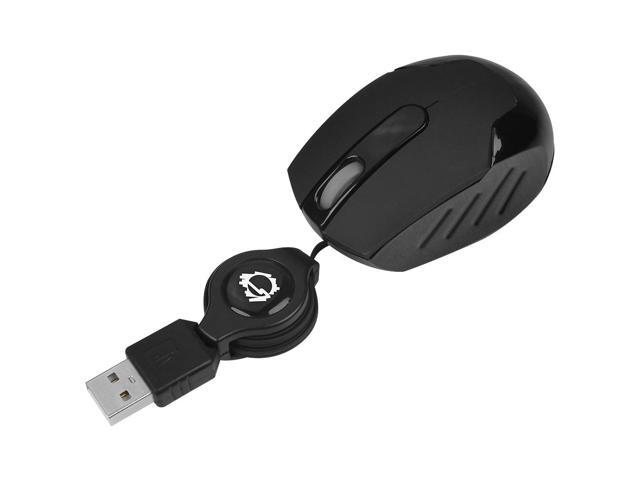 SIIG JK-US0H12-S1 Black Wired Mouse - Newegg.com