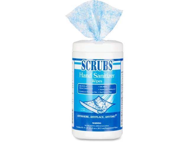 SCRUBS Hand Sanitizer Wipes - Newegg.com