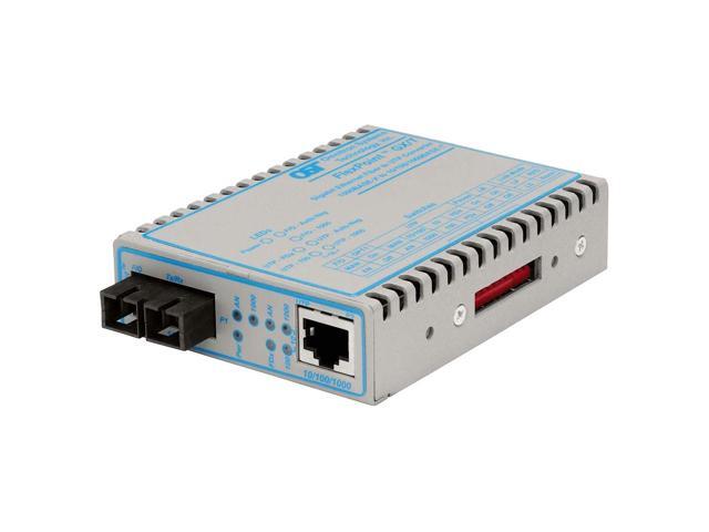 Omnitron FlexPoint 4700-0 Gigabit Ethernet Media Converter - Newegg.com