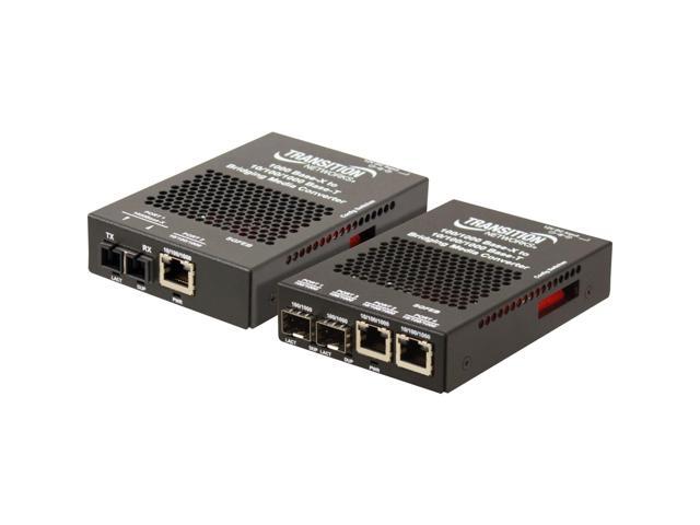 Transition Networks 10/100/1000 Ethernet Media Converter Stand-Alone ...