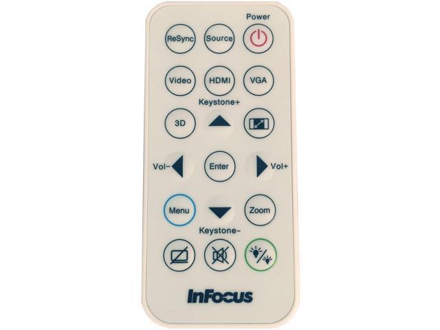 InFocus Replacement Remote for Select InFocus Projectors - Newegg.com