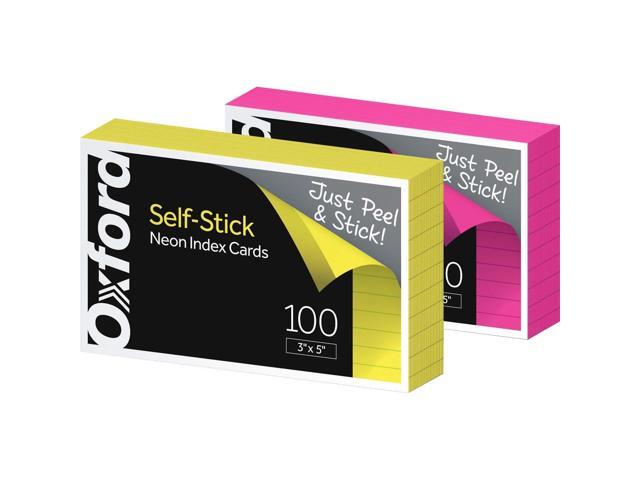Oxford Self-Stick Index Cards - Newegg.com