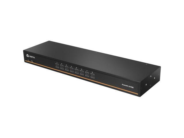 Vertiv Avocent AV108 8-Port Single-User Analog KVM Switch - Newegg.com