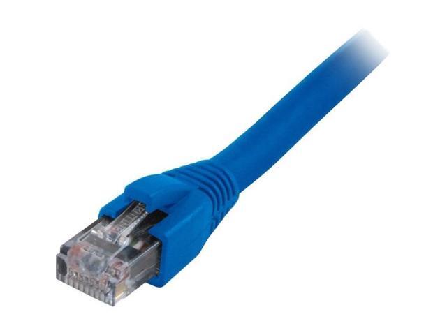 Comprehensive Cat6 Snagless Solid Shielded Blue Patch Cable 35ft ...