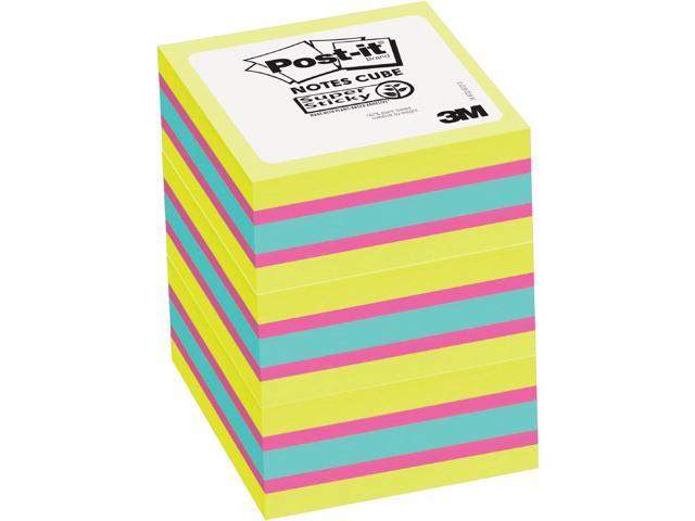 Post-it® Super Sticky Notes Cubes - Newegg.com
