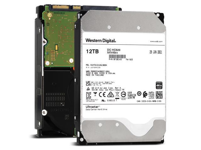 Refurbished: WD Ultrastar DC HC520 12TB SATA 6Gb/ 3.5" 4Kn Enterprise ...