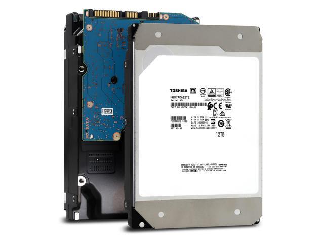 Refurbished: Toshiba MG07 12TB 7200RPM SATA 6Gb/s 3.5" Internal HDD ...