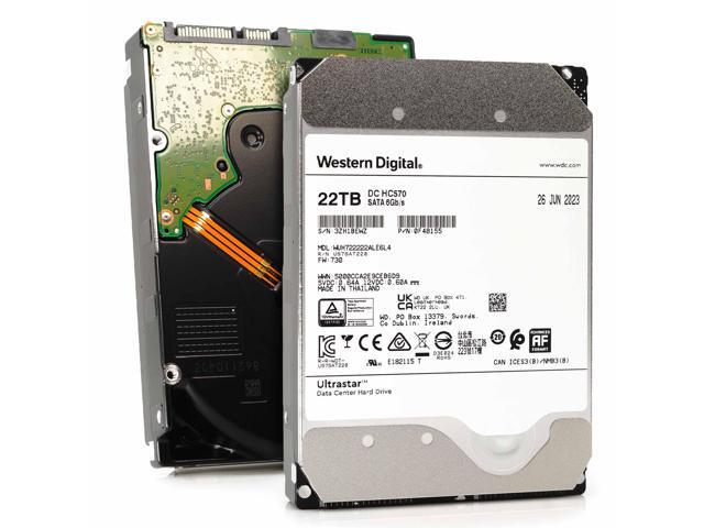 WD WUH722222ALE6L4 Ultrastar DC HC570 0F48155 22TB 512MB Cache 7200RPM ...