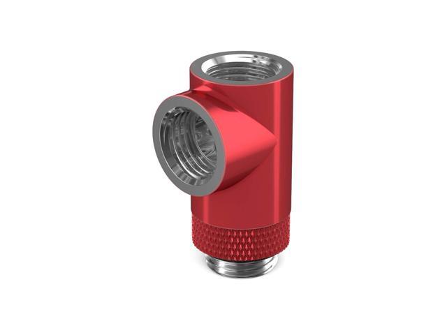 PrimoChill G 1/4in. Inline Rotary 3-Way SX Female T Adapter - Newegg.com
