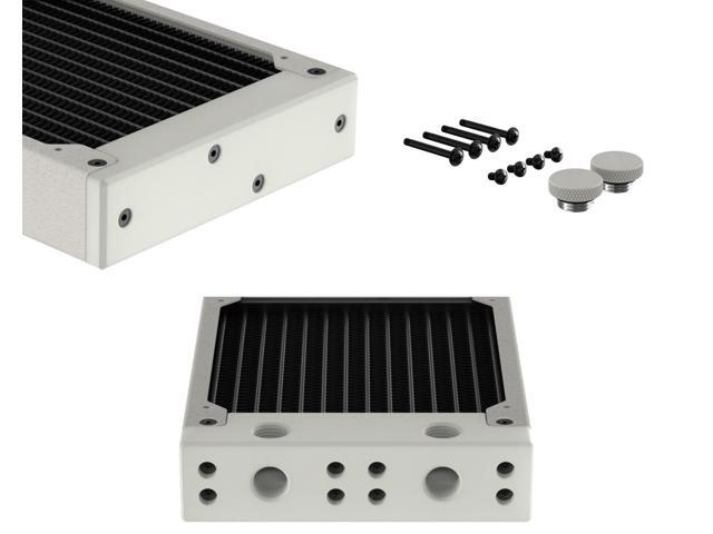 PrimoChill 120SL (30mm) EXIMO Modular Radiator, White POM, 1x120mm ...