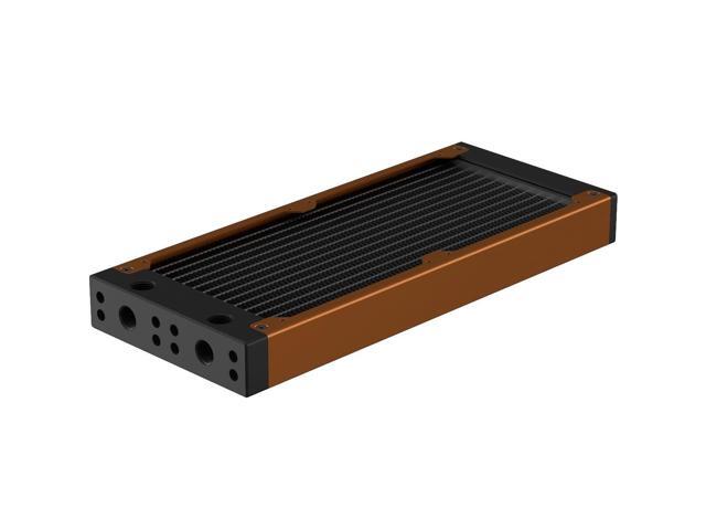 PrimoChill 240SL (30mm) EXIMO Modular Radiator, Black POM, 2x120mm ...