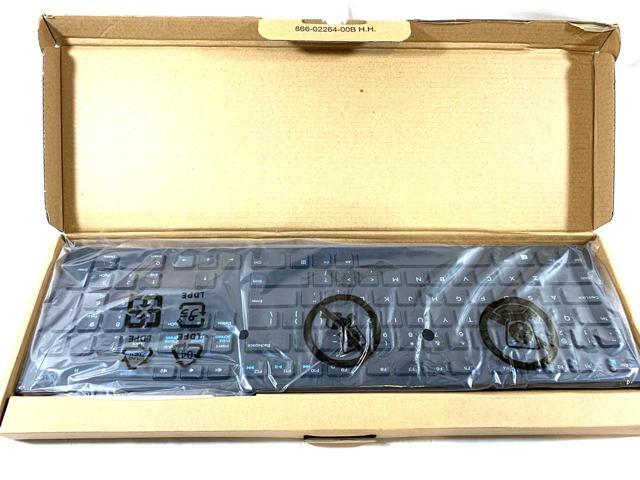 Dell KB216-BK-US Multimedia Desktop Slim English Wired USB Keyboard QWERTY 104-Keys (Standard ...