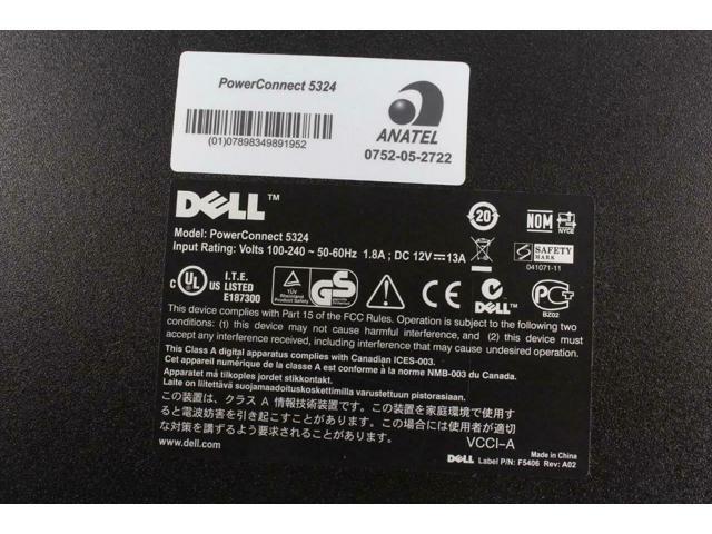 Refurbished: Dell Powerconnect 5324 24 Port 1000-Mbit Gigabit Ethernet ...
