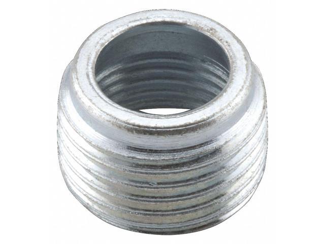 RACO 1150 IMC Bushing, 1-1/2 in x 1 in, Threaded, Steel, Zinc Plated ...