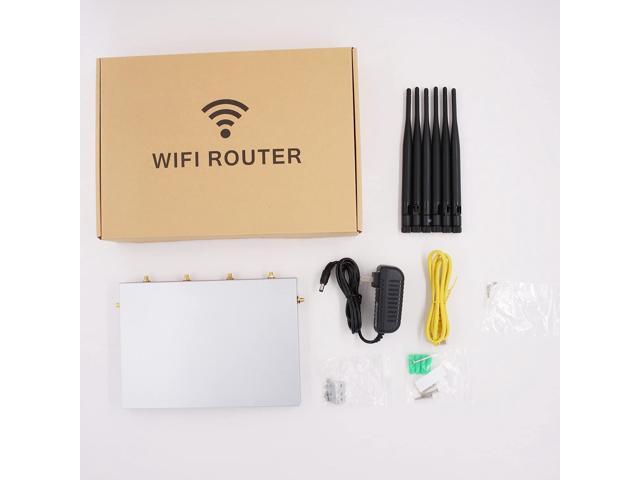 Wiflyer WG3526 4G LTE Router | AC1200Mbps Dual Band CAT4 Wireless Router with Metal Case and ...