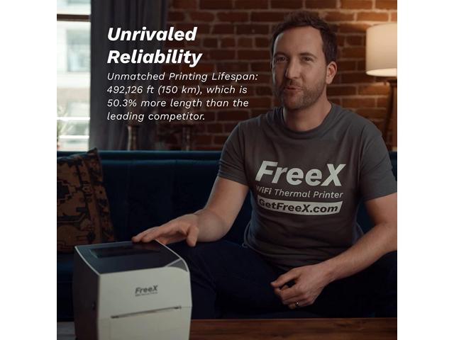 FreeX SuperRoll USB Thermal Printer for 4x6 Shipping Labels | 4x6 ...