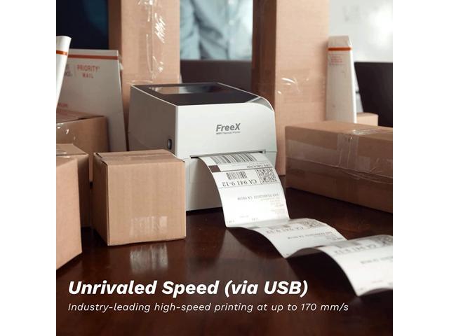 FreeX SuperRoll USB Thermal Printer for 4x6 Shipping Labels | 4x6 ...