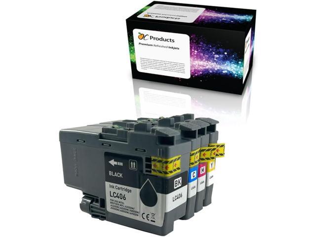 OCProducts Compatible Ink Cartridge Replacement for Brother LC406 4 ...