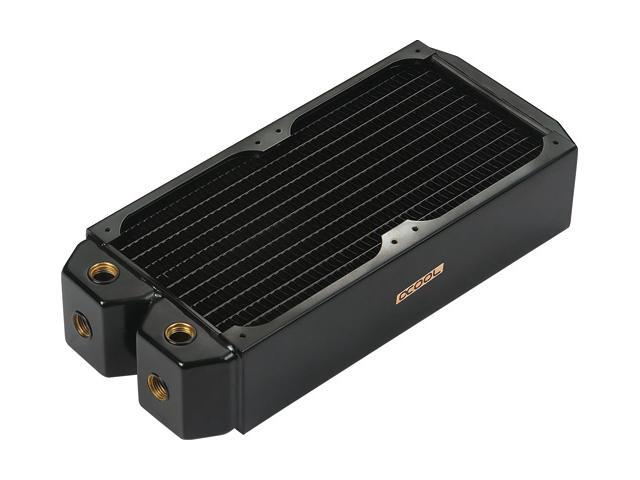 Alphacool NexXxos UT60 Full Copper Radiator 240, 120mm x 2, Dual Fan ...