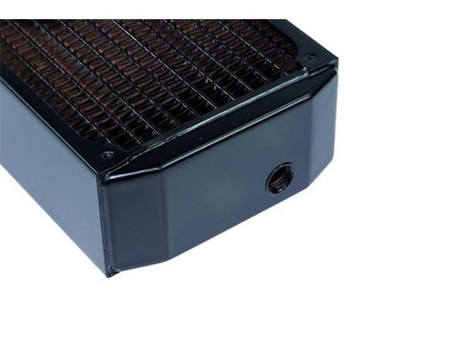 Alphacool NexXxos Monsta Radiator 480, 120mm x 4, Quad Fan, Black ...