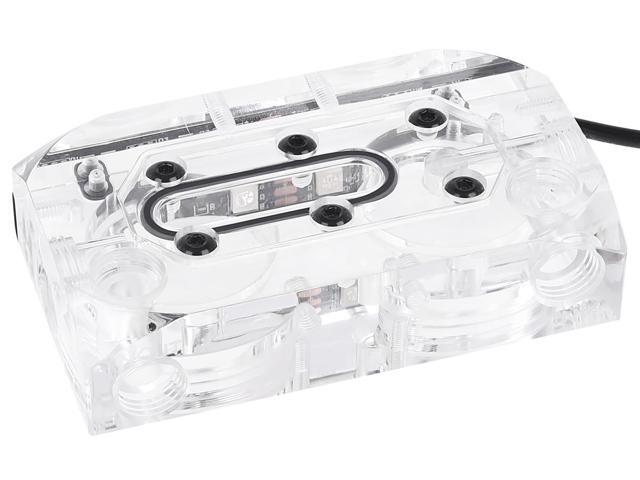 Alphacool Eisdecke Dual DC-LT Pump Top, Plexi - Newegg.com