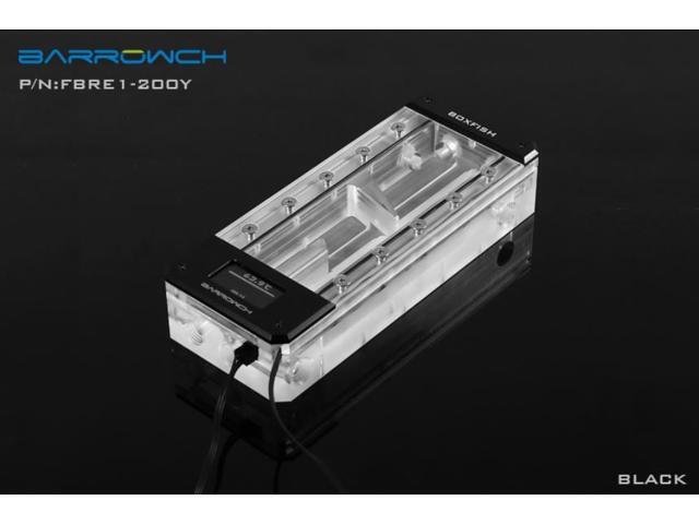 Barrowch 200mm Boxfish Series Acrylic Box Reservoir with OLED Display ...