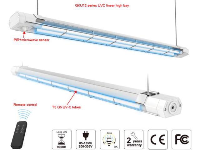 Germicidal UV-C 254nm Linear High Bay Tube Light - Newegg.com