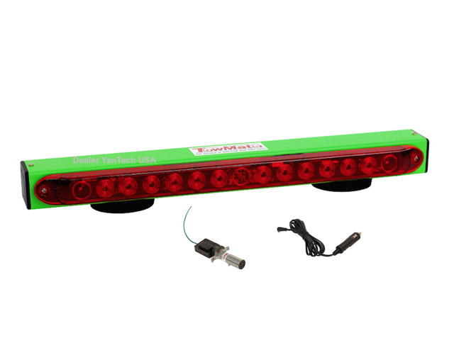 Towmate 22" Wireless Tow Light Bar Green "Lime light" TM22G w/ Lifetime ...