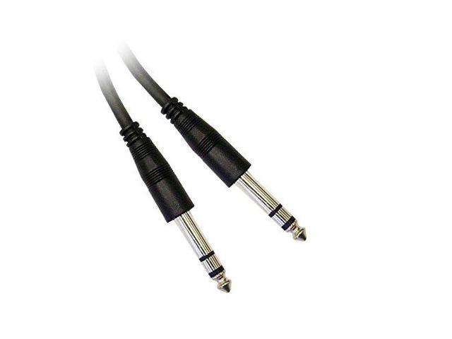 Cable Wholesale 1/4 inch Stereo Patch Cable, 1/4 Male, 15 foot - Newegg.com