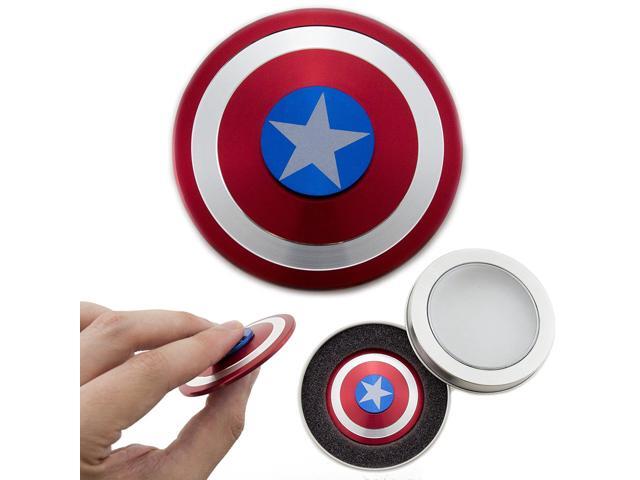America Captain's Shield Round Spinner Toy with Case - Newegg.com