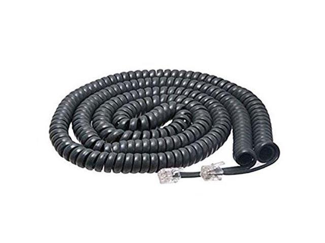 iMBAPrice Black Telephone headset cable - 3 to 25 Feet Heavy Duty ...