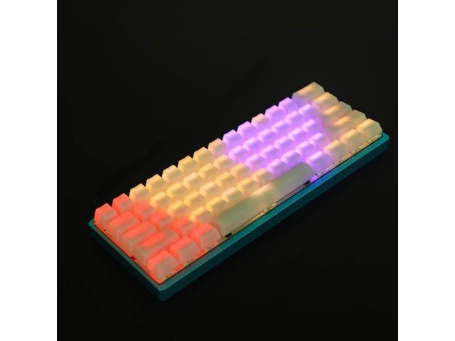 YMDK 1.5mm ABS 108 87 61 ANSI ISO Blank Milk Fog OEM Profile Shine ...