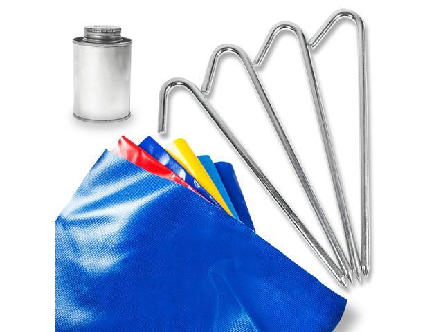 Inflatable HQ Inflatable Bounce House Hold Down Stakes and Professional ...