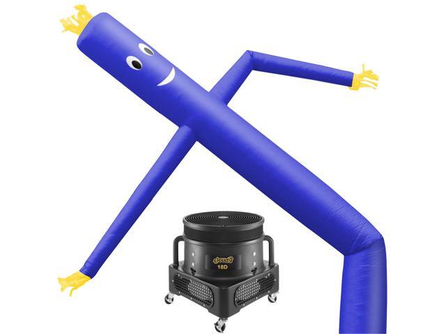Cloud 9 Inflatable Wacky Waving Tube Man with Blower, Blue 20 ft ...