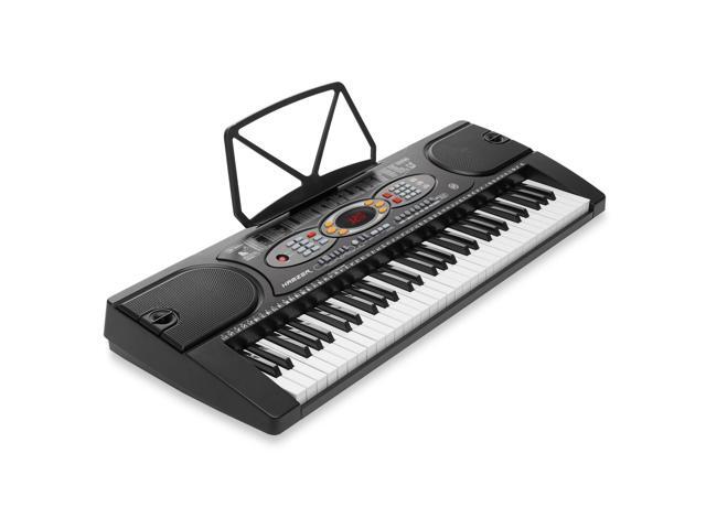 Hamzer 61-Key Electronic Keyboard Portable Digital Music Piano with X ...