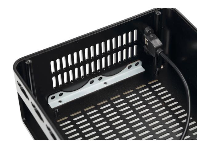 Realan H80 Black HTPC Computer Case Chassis Aluminum Mini ITX Case PC ...