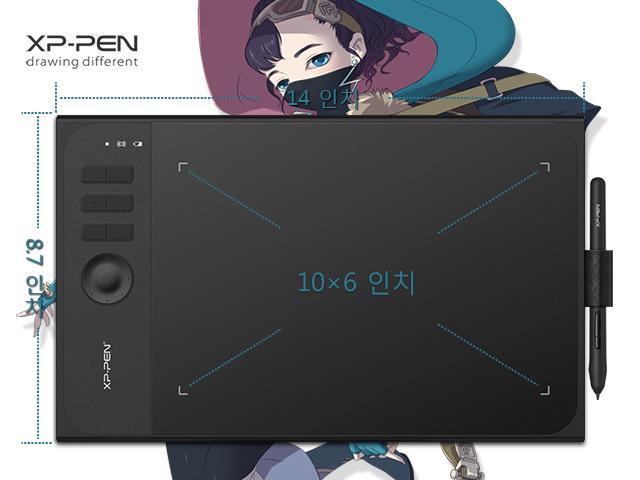 XP-Pen Star06 Wireless 2.4G Graphics Drawing Tablet Digital tablet ...