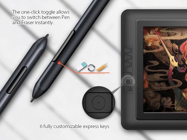 XP-Pen Artist15.6 15.6 Inch IPS Drawing Monitor Pen Display Graphics ...